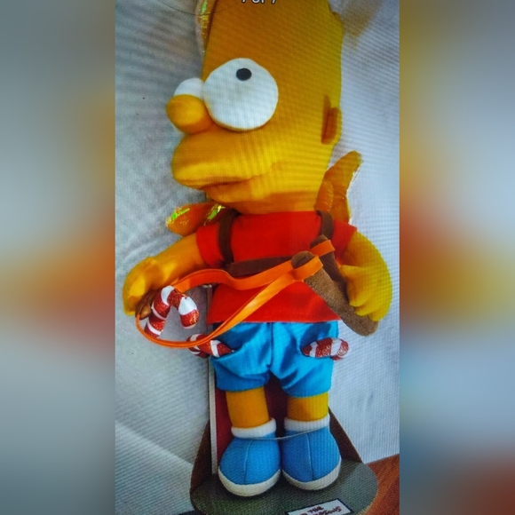 Simpsons | Toys | The Simpsons Plush Angel Bart Simpson Still In ...